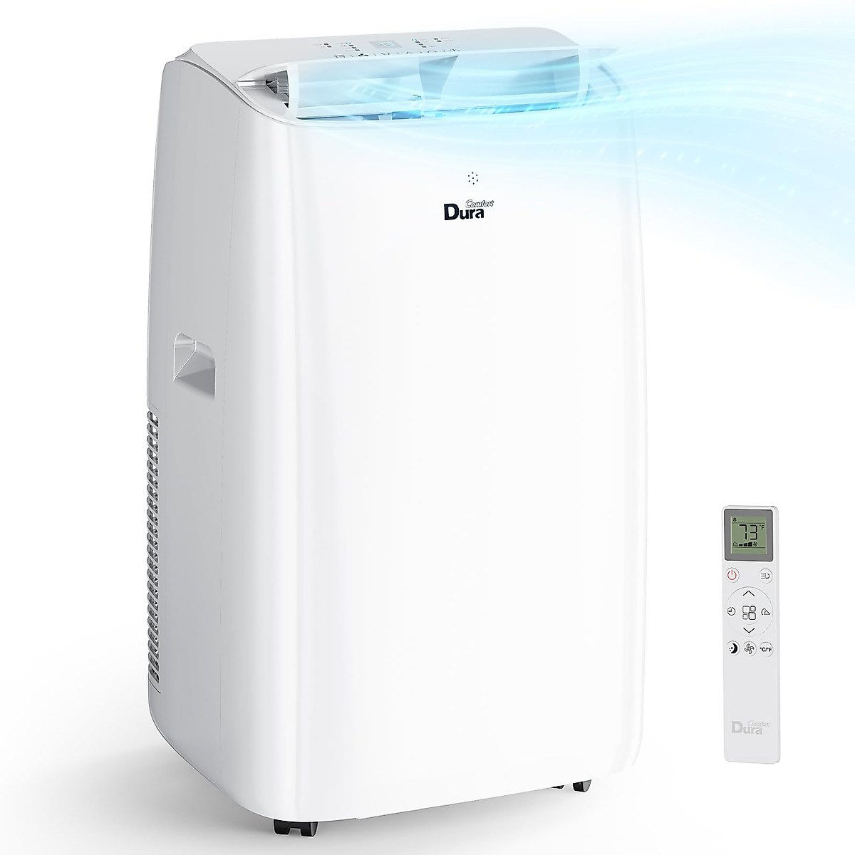 DuraComfort Portable Air Conditioners, 14000 BTU(ASHRAE) /10400 BTU (SACC), Dehumidifier, Cooling Fan, AC for Room,450 Sq.Ft