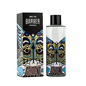 BARBER MARMARA PUERTO RICO Limited Edition Eau de Cologne 500 ml Men's Fragrance Water Glass Bottle Gift Packaging Men's Perfume Aftershave Men Cologne Barber 8% Fragrance Oil
