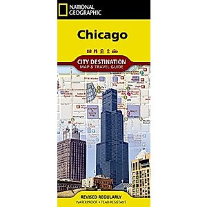 Chicago Map (National Geographic Destination City Map)