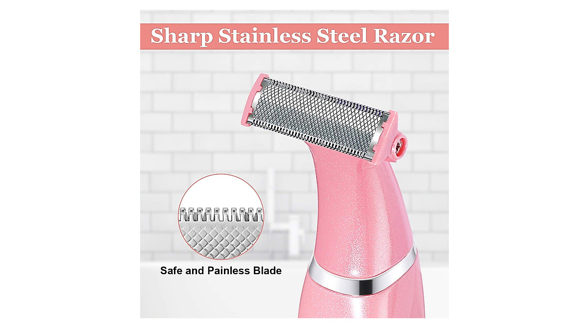 Renfox Women's Electric Razor - Painless & Rechargeable