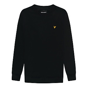 Lyle & Scott Men's Logo Sweatshirt, Black, L