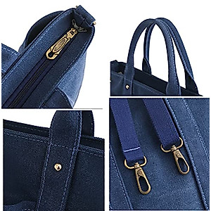 Tote Bag Women Cute Hobo Bag Satchel Bag Shoulder Bag Crossbody Bags Multiple Pockets Canvas Tote Handbag 2023
