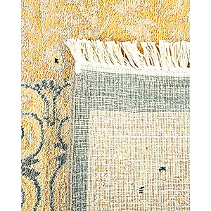 Solo Rugs One of a Kind Hand Knotted Hand Made Wool Traditional Oriental Mogul Gray 8 x 10 Area Rug