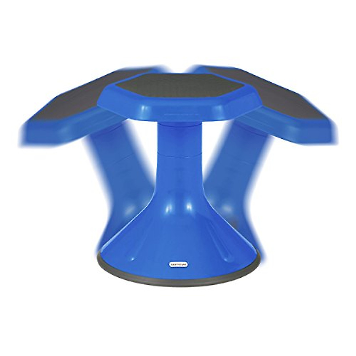 Learniture Active Learning Chair/ Stool, 15" H, Red, LNT-3046-15RD