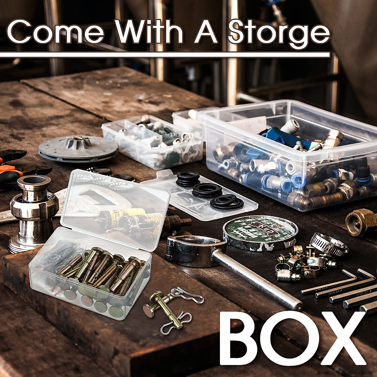 Lasnten Shear Pin and Cotter Pin Kit Snow Blower Shear Pin 738-04124A and 714-04040 for Snow Blower (30)