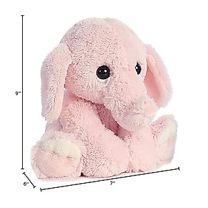 Aurora® Playful Lil Benny Phant™ Baby Stuffed Animal - Soft & Cuddly Toy - Imaginative Play - Pink 10 Inches
