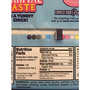 Peeps Limited Edition Cotton Candy Pack of 2, 20 chicks total