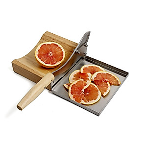 Ultra Tec Biltong-Pro radiused Cutter with Magnetic Stainless Steel Tray