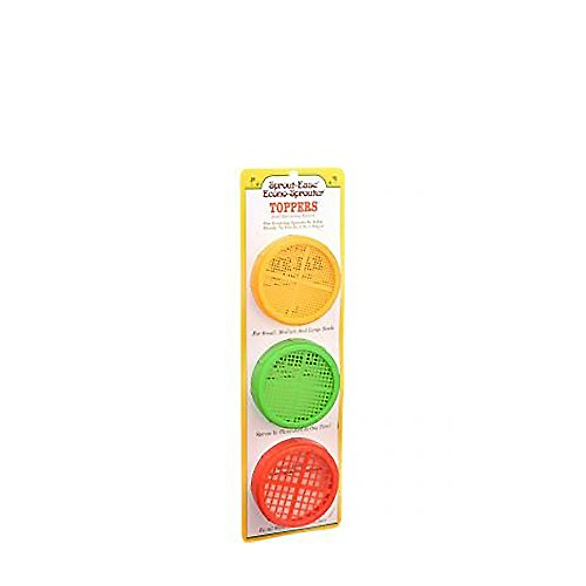 Sproutease Prouter Jar Tops, 3 Count