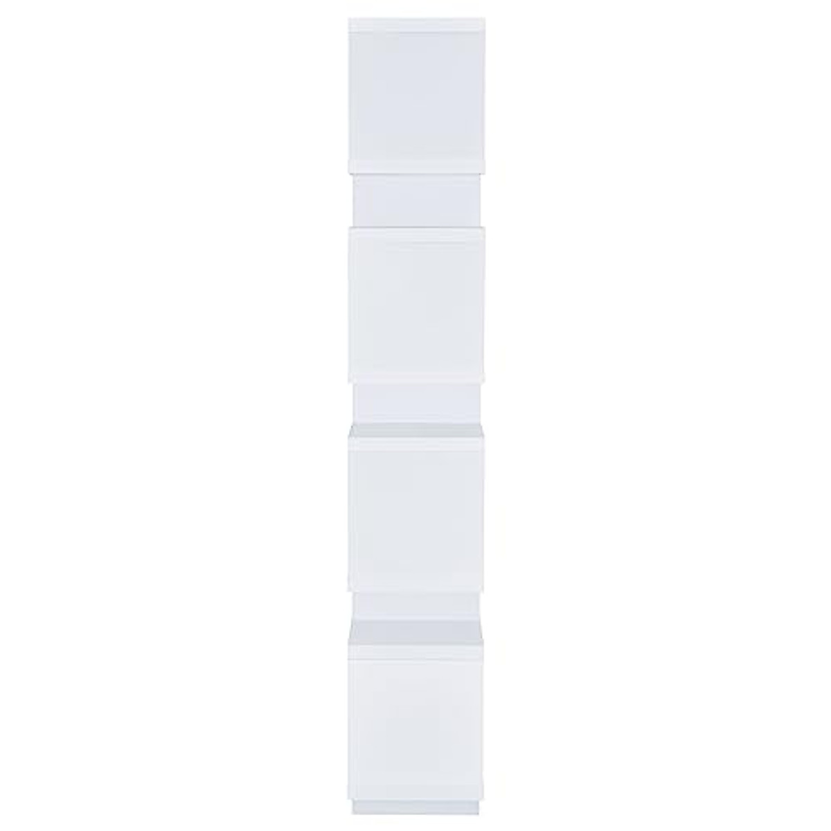 Coaster Home Furnishings Reid 4-Tier Open Back Bookcase White