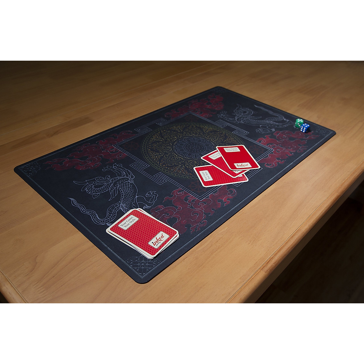 Prophecy Cinder Playmat by Inked Gaming/Perfect for Card Gaming! Your Game. Your Style. Playmat (13+)