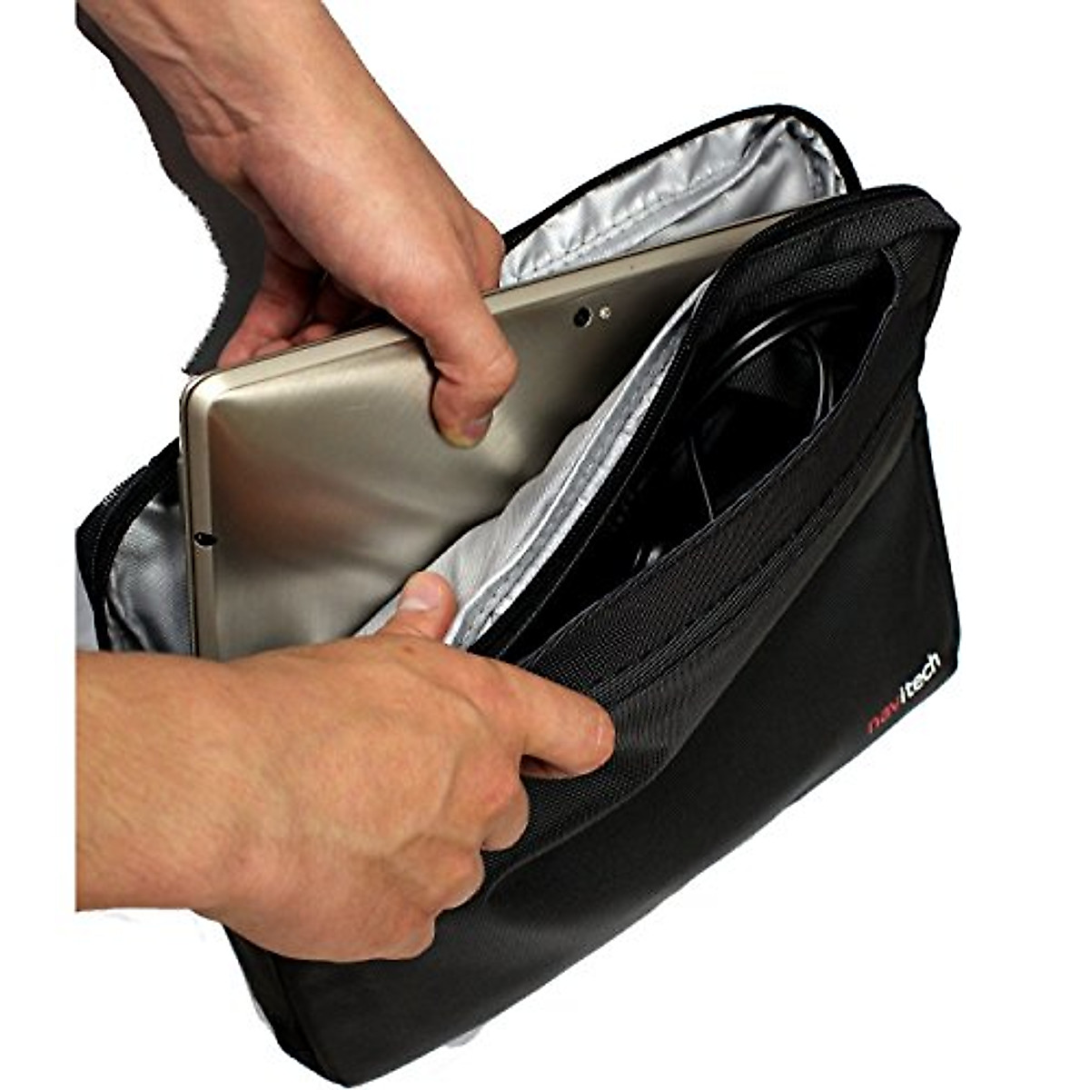 Navitech Black Laptop/Notebook/Ultrabook Case/Bag Compatible with The Sony VAIO FIT 13A / VAIO Duo 13 Slider/VAIO Pro 13 / VAIO FIT 14A / VAIO FIT 15A