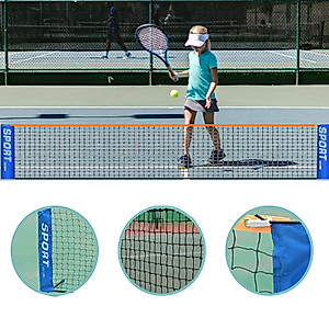 Ragyzity Badminton Pickleball Net, Polyester Badminton Net Replacement, Kids Adult Volleyball Training Net for Tennis, Volleyball, Only Tennis Net,No Include Pole (3.1m)