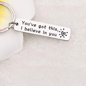 BNQL I Believe in You Keychain You Have Got This Keychain Inspirational Sobriety Gift (keychain s)