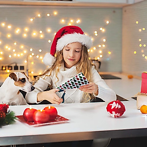 12 Pieces 11.8 x 11.8 Inches Christmas Fabric Bundles Multi-Color Fabric Patchwork Christmas Tree Fat Quarters for DIY Craft Christmas DIY Quilting