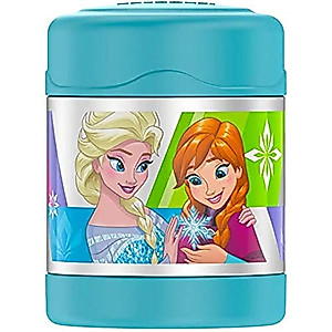 THERMOS FUNTAINER F3100 Stainless Steel Food Jar 10 Ounce, Frozen