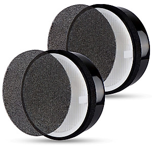 Flintar H13 True HEPA Replacement Filter, Compatible with LV-H132 Air Purifier, Part # LV-H132-RF, 2-Pack