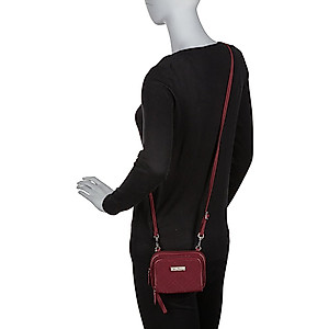 Vera Bradley On the Square Wristlet (Deep Pink)