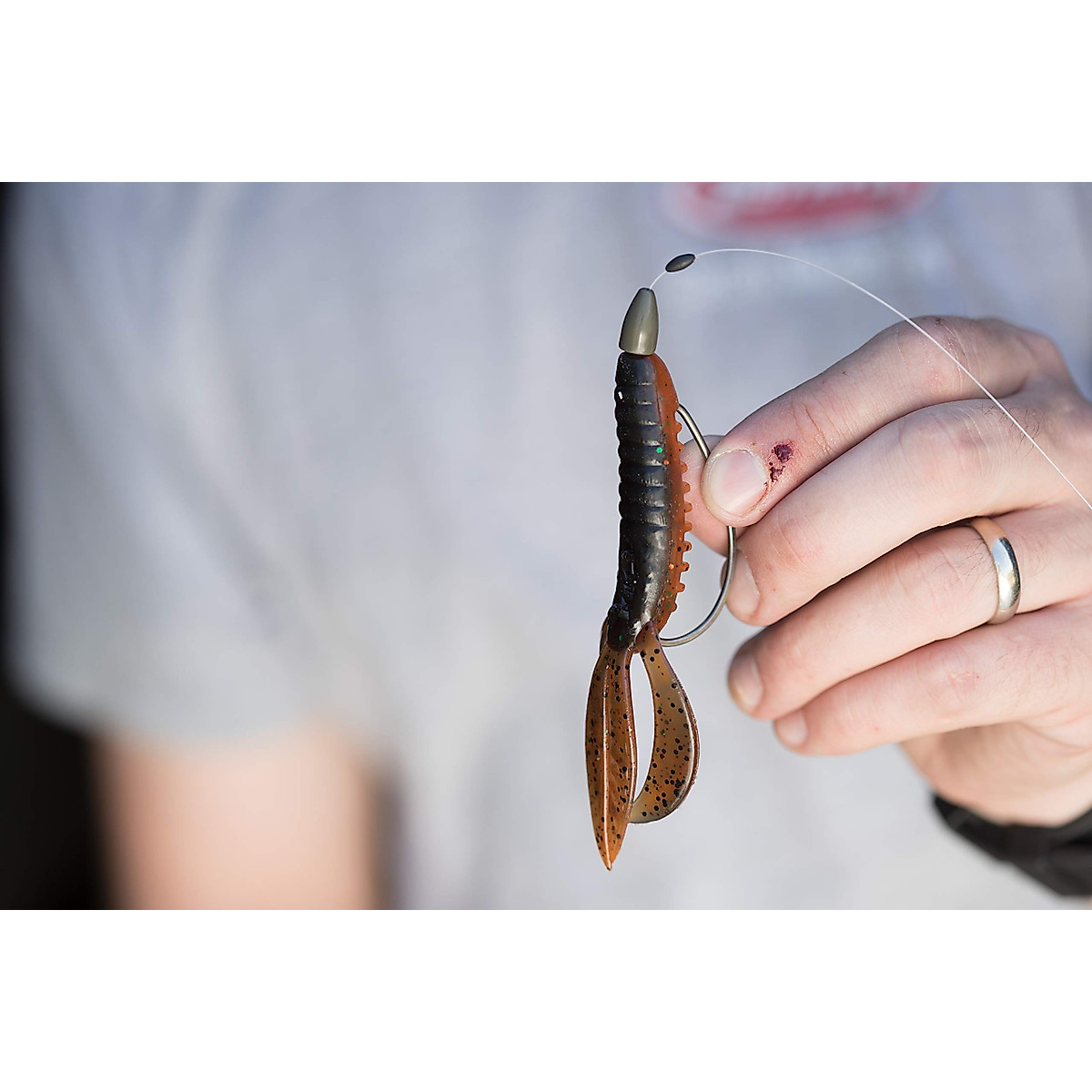 Berkley PowerBait Pit Boss Fishing Bait, 4", Skeet’s Green Money, 8 Count