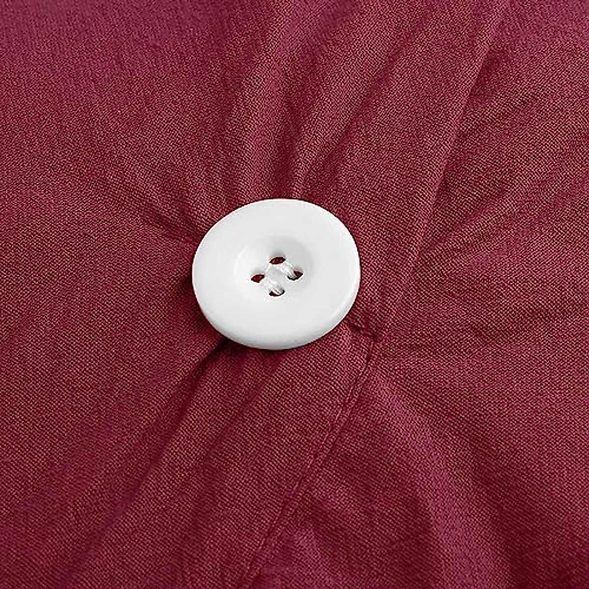 Shirts for Women Roll up Long Sleeve V-Neck Tops Button Down Solid Color Loose Casual Blouses Trendy 2023