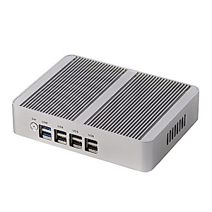 KINGDEL Mini PC, 12th Gen N100(4C/4T, Up to 3.4GHz, TDP 6W), 8GB DDR4 RAM 128GB SSD Mini Desktop Computer 4K-Triple-Screen Dual LAN for Personal Media