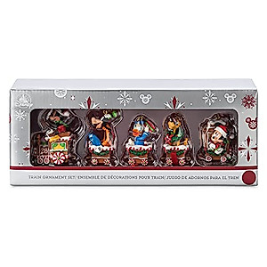 Disney Mickey Mouse and Friends Train Ornament Set