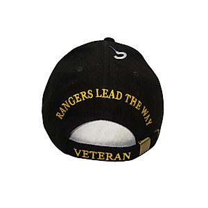 Flakita's Novelties US Army Ranger Lead The Way US Armed Forces Veteran Embroidered Baseball Cap HAT
