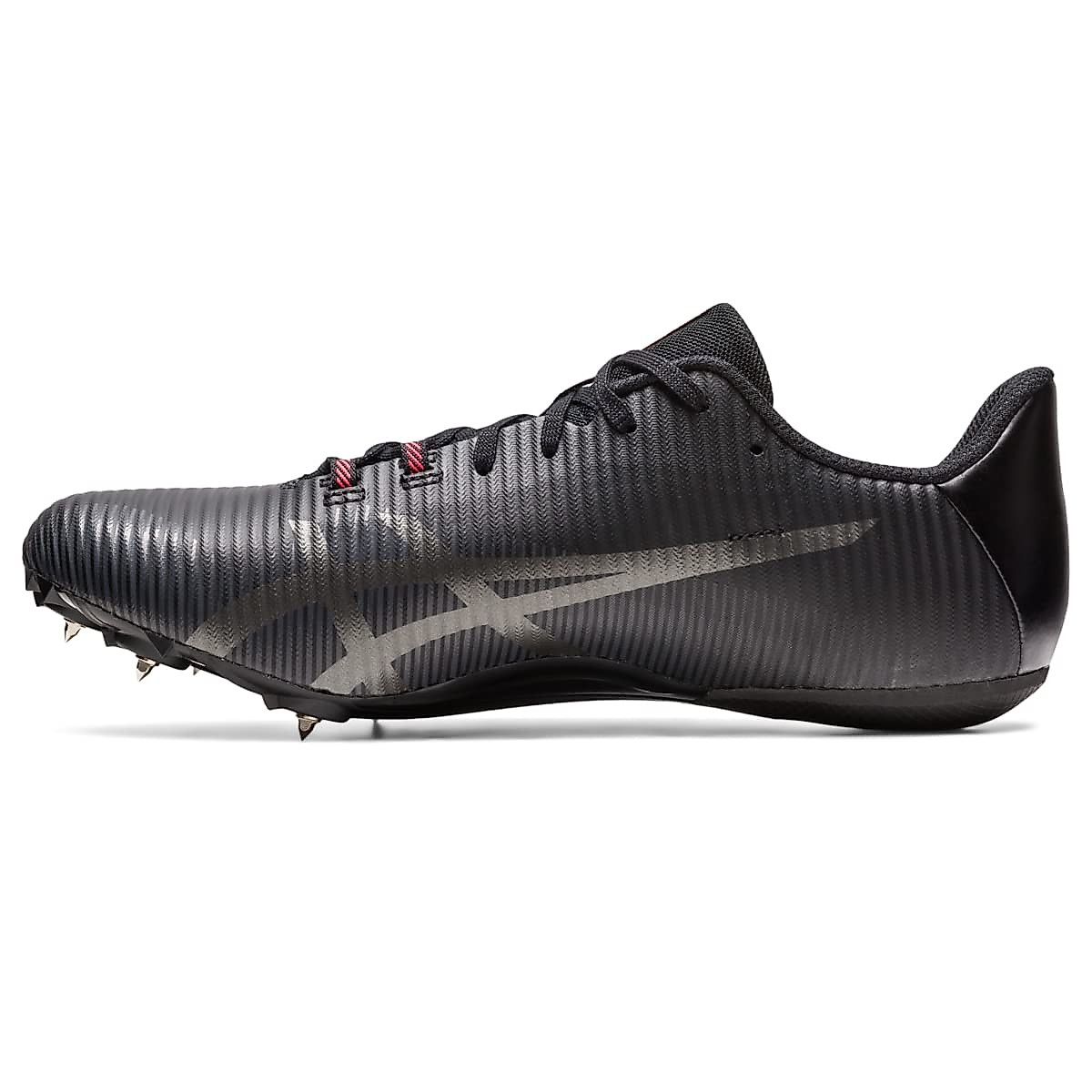 ASICS Unisex Hypersprint 8 Track & Field Shoes, 7, Black/Gunmetal