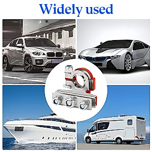 zipelo Battery Terminal Connectors, 2 PCS Pure Copper Terminals Clamp, Automotive 3 Way Battery Wire Cable Connector Kit, Positive and Negative Quick Release Disconnect for Car Boat Van