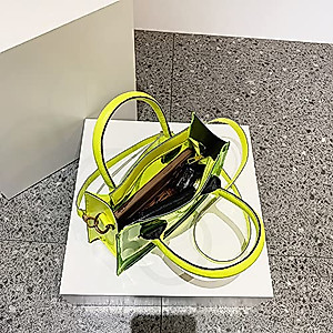 Fashion Transparent Women Shoulder Bag PVC Clear Casual Lady Totes Mini Handbags