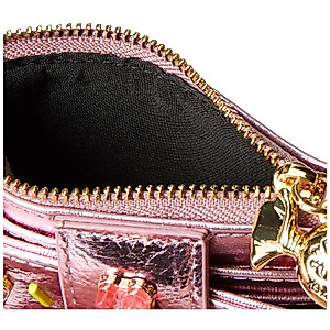 Betsey Johnson Candy Bifold Wallet, Pink