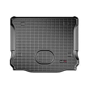 WeatherTech Cargo Trunk Liner for Jeep Wrangler Unlimited 4-Door, Wrangler JK Unlimited 4-Door - Behind 2nd Row (40745) Black