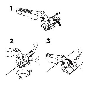 UTRUSTA Hinge Pack of 2