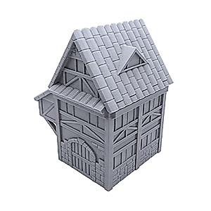 EnderToys Village Bundle, Terrain Scenery for Tabletop 28mm Miniatures Wargame, 3D Printed and Paintable