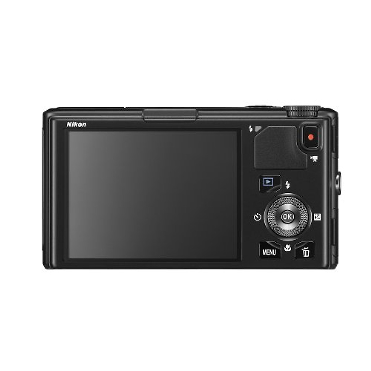 Nikon COOLPIX S9500 Wi-Fi Digital Camera with 22x Zoom and GPS (Black) (OLD MODEL)