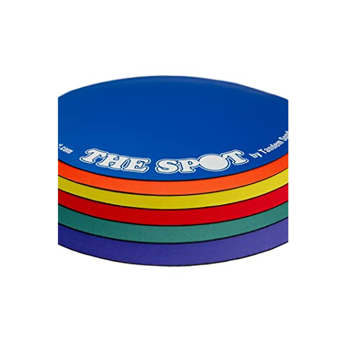 Tandem Sport The Spot Training Kit - Volleyball Training Mats - Trains Players to Be On the Spot - Volleyball Rotation Training - 6 Multicolor Mats