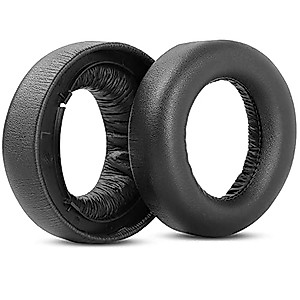 YunYiYi PS5 Replacement Earpads Compatible with Sony Playstation 5 Pulse 3D PS5/PS4 New Version 2018 CUHYA-0080 Wireless Headphones Protein Leather Parts Ear Cushions