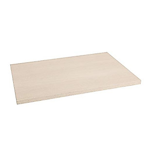 Closet Culture by Knape & Vogt 16 in. x 23 in. White Oak Wood Shelf