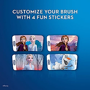 Oral-B Kids Electric Toothbrush Featuring Disney's Frozen for Kids 3+