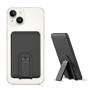 Senose Phone Wallet, Phone Card Holder Stick On Credit Card Holder for Back, Phone Pocket Sleeve Compatible for iPhone 14/13/12/11 Android Smartphone