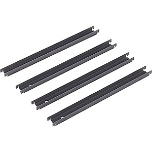 Lateral File Front-to-back Rail Kit (Box of 4)