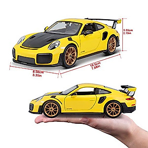Maisto 1:24 SE 2018 Porsche 911 GT2 RS - Yellow/Black