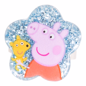 LUV HER Girls Jewelry Set - Dress Up 3 Piece Toy Jewelry Box Set with Bead Necklace, Bracelet, and Ring - Peppa Pig Play Accessories - Ages 3+