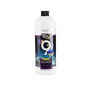 Fritz Aquatics 80205 FritzZyme 9 Nitrifying Bacteria for Salt Water Aquariums, 32-Ounce