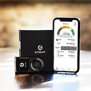 D'CENT Biometric Wallet 2X Pack-Cryptocurrency Hardware Wallet-Bluetooth