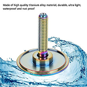 Shanrya Headset Top Cover, Colorful Waterproof Headset Top Cover Replacement for Road Bike