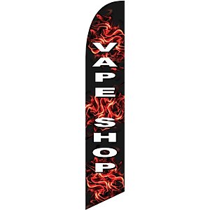 NEOPlex Vape Shop Deluxe Swooper Flag