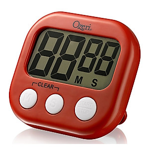 Ozeri Event Kitchen Timer, Red