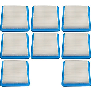 LEFITPA Replacement 8 Packs Air Filter for Briggs & Stratton 399959 491588 491588S 494245 for John Deere PT15853 for Honda 17211-ZL8-000 for MTD 751-11389 Fits 80200 thru 82200 100700 112200 Model