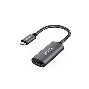 Anker USB C to HDMI Adapter (@60Hz), 310 USB-C (4K HDMI), Aluminum, Portable, for MacBook Pro, Air, iPad pROPixelbook, XPS, Galaxy, and More